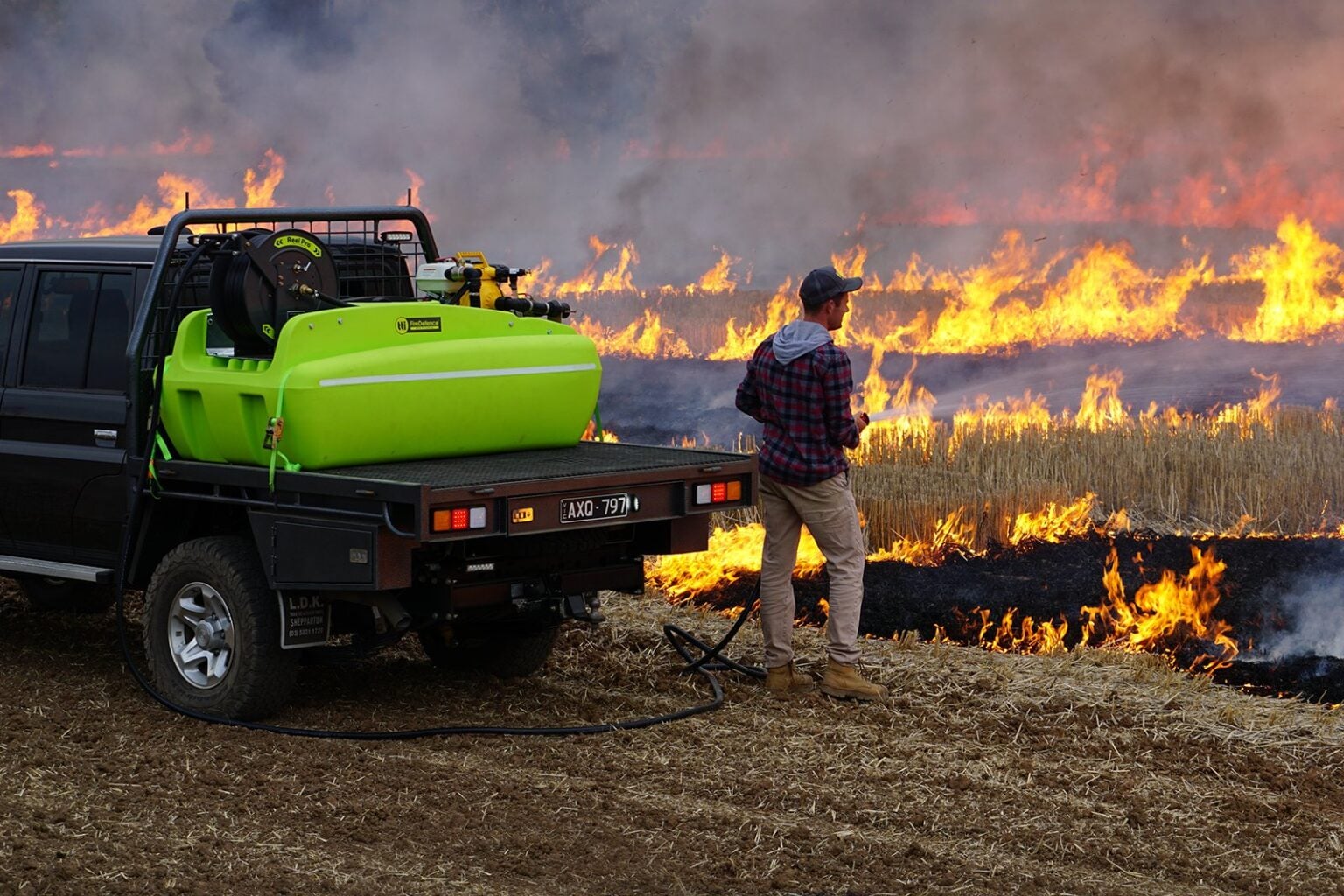 Fire Fighting Tanks | 200L - 6000L | Australian Made - Honda Pump