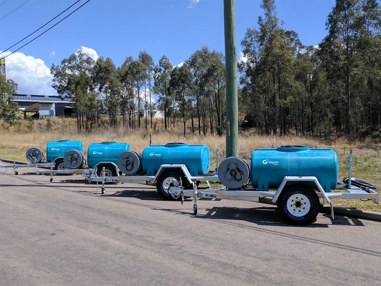 Fire Fighting Trailer | 1000L - 3000L Fire Fighting Trailers on Sale